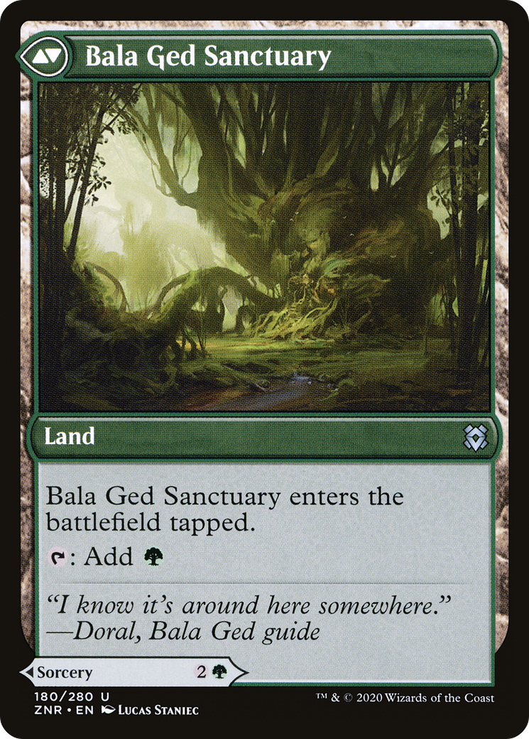 Bala Ged Recovery // Bala Ged Sanctuary [Secret Lair: From Cute to Bru