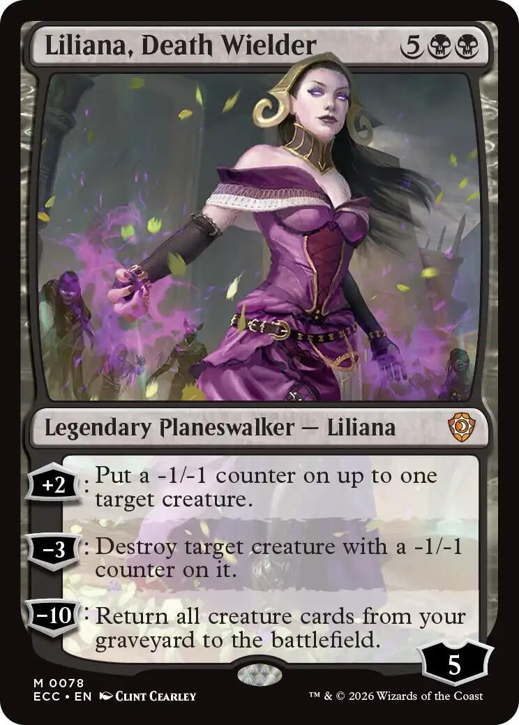 Liliana, Death Wielder (Lorwyn Eclipsed) (78) – OMG Games ON